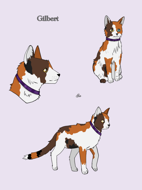 Gilbert the Minecraft cat - ibisPaint