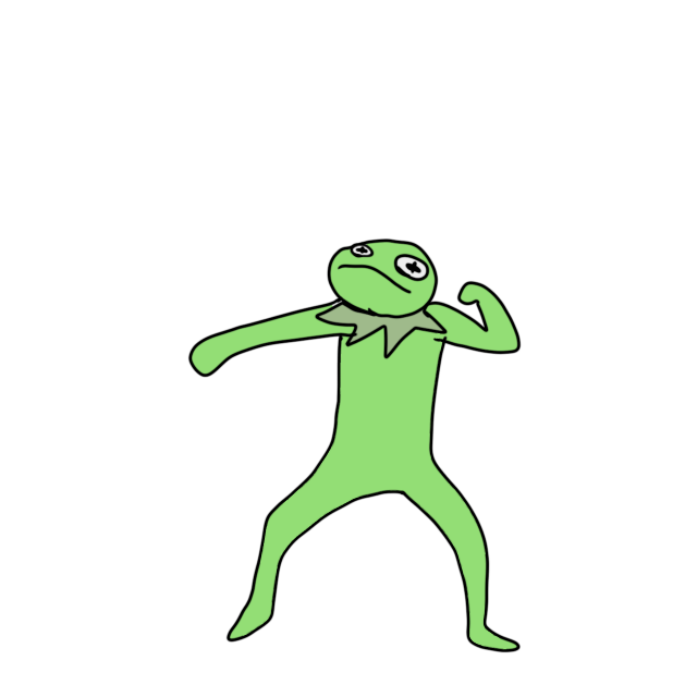 Kermit dance - ibisPaint