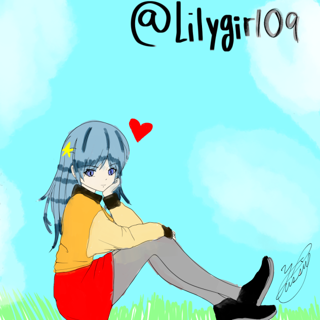 Calm Girl - ibisPaint