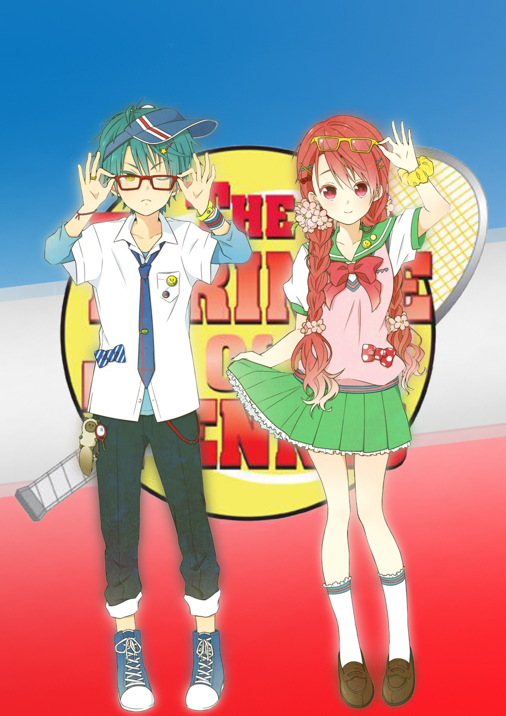 Prince of Tennis, Ryoma and Sakuno - ibisPaint