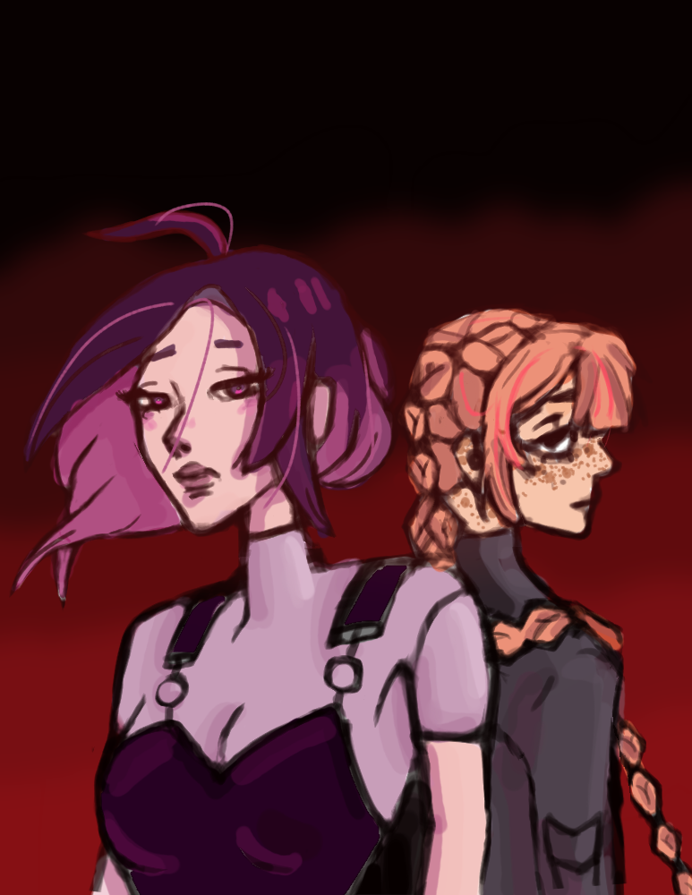 Rayne and Ashlyn - ibisPaint