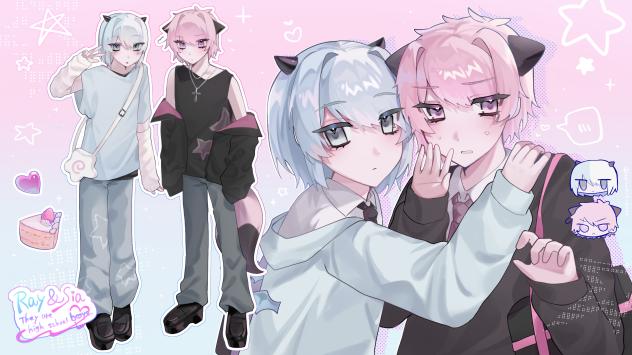 high school boys！ - ibisPaint