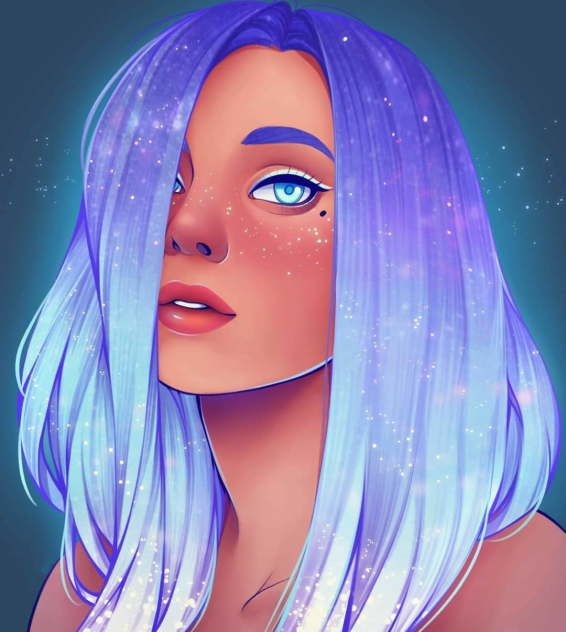 menina.... - ibisPaint