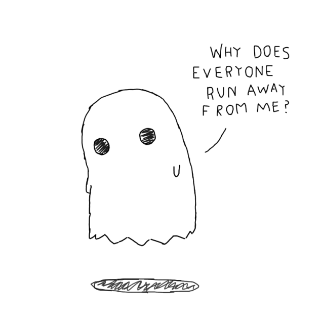 Speed Paint I Sad Ghost - ibisPaint