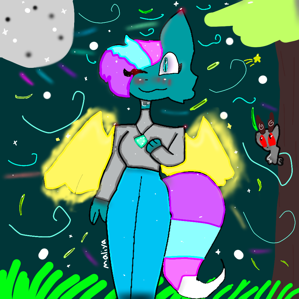 windy day🌌 💕 - ibisPaint