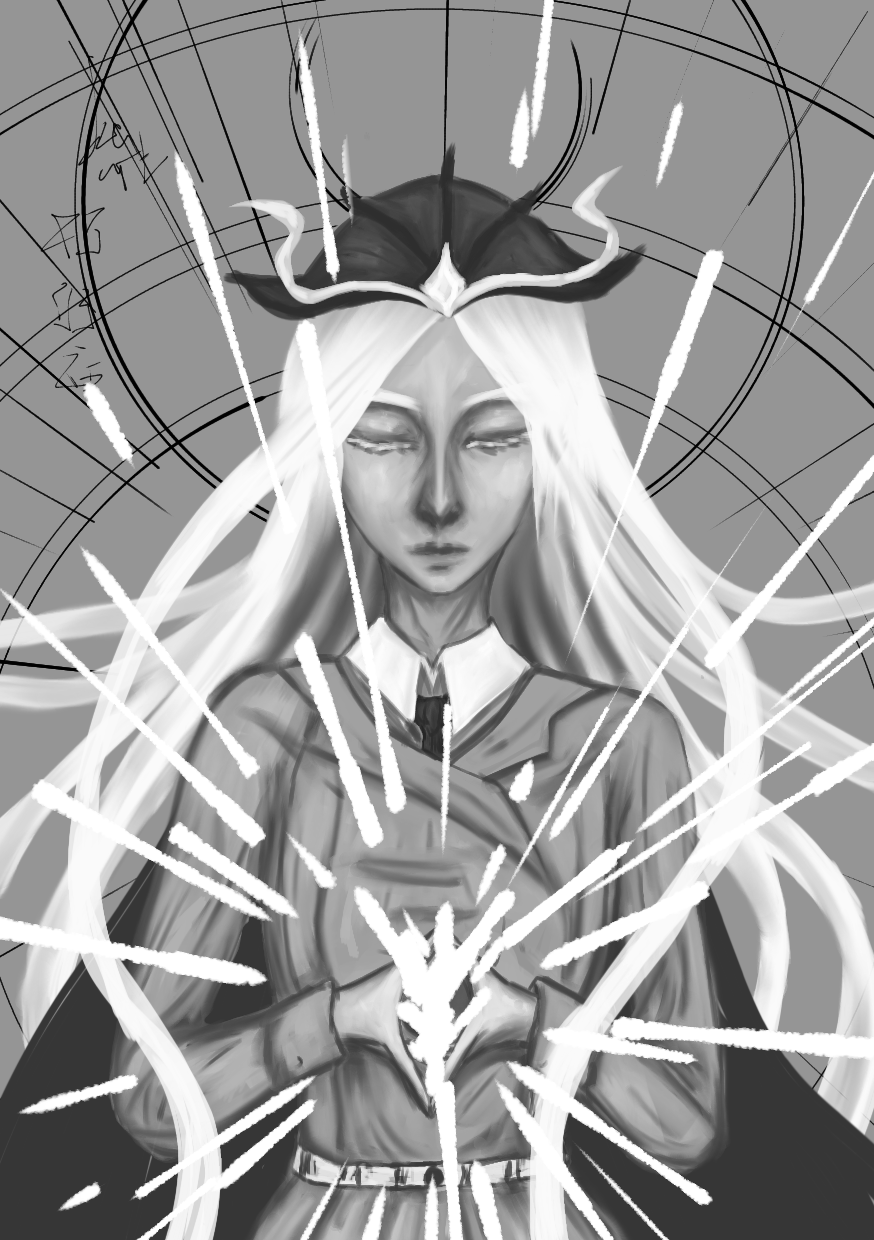 monochrome [9] - ibisPaint