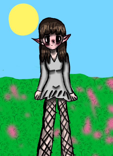 elf oc (color) - ibisPaint