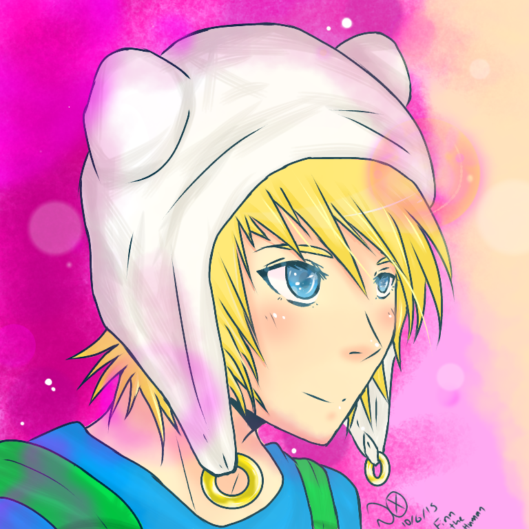 Finn the human -Adventure Time - ibisPaint