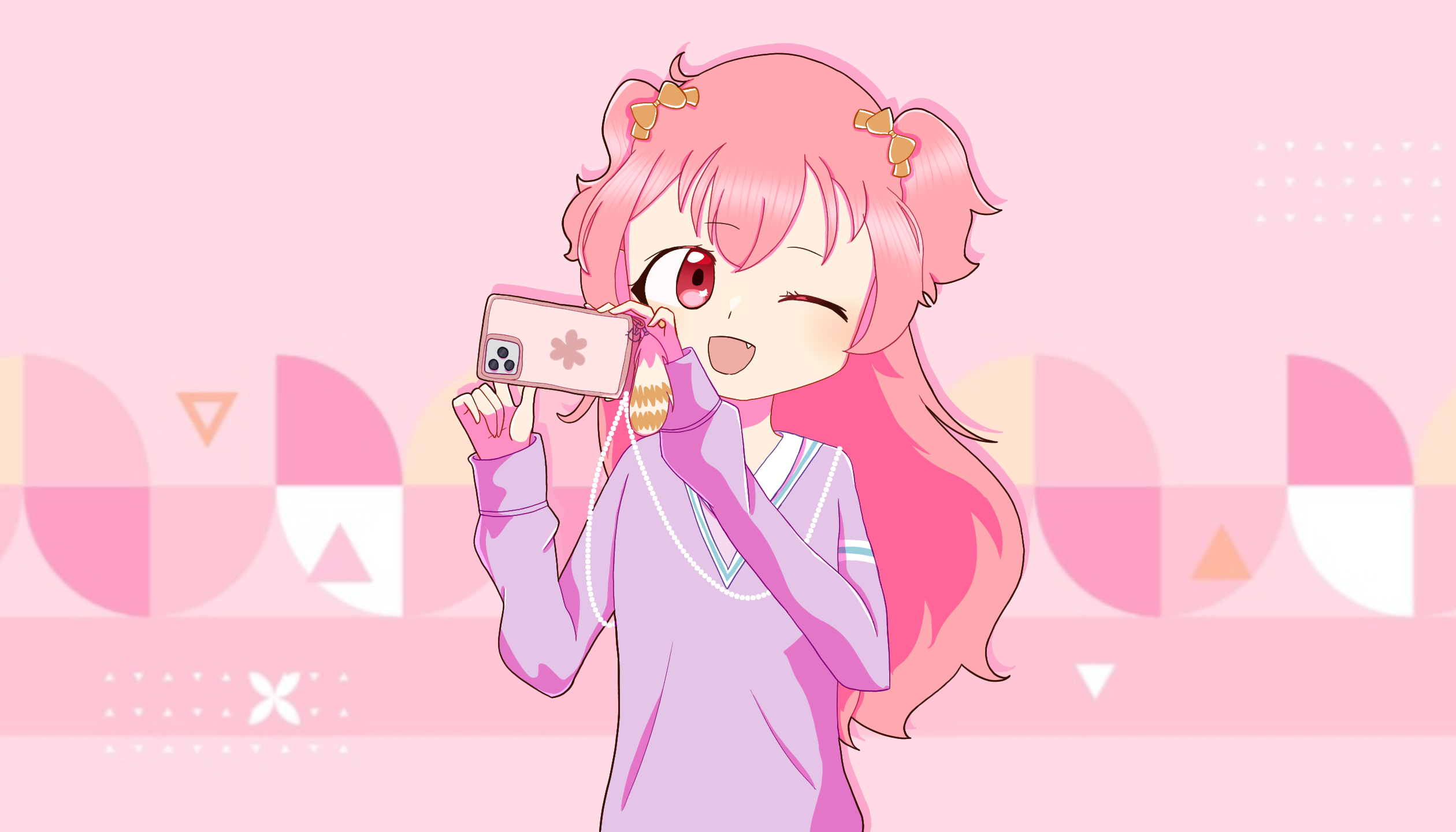 airi momoi card in my style - ibisPaint