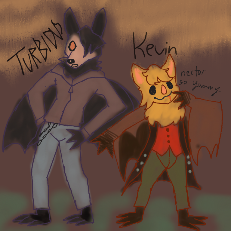 little changes to Kevin and Turbidus - ibisPaint