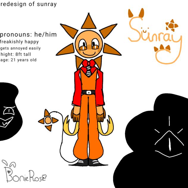 redesign of sunray - ibisPaint