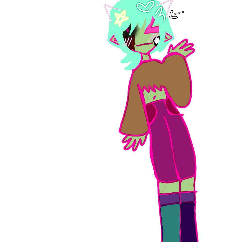 Zombie girl!! - ibisPaint