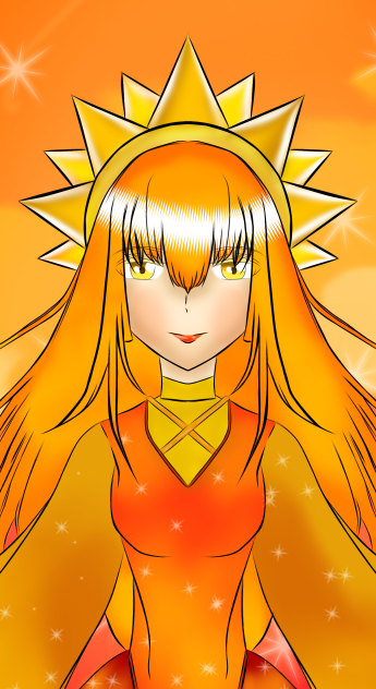 Sun Goddess - ibisPaint
