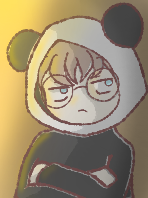 Gato panda XD - ibisPaint