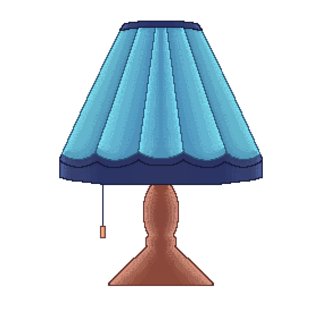 Table lamp (pixel) - ibisPaint