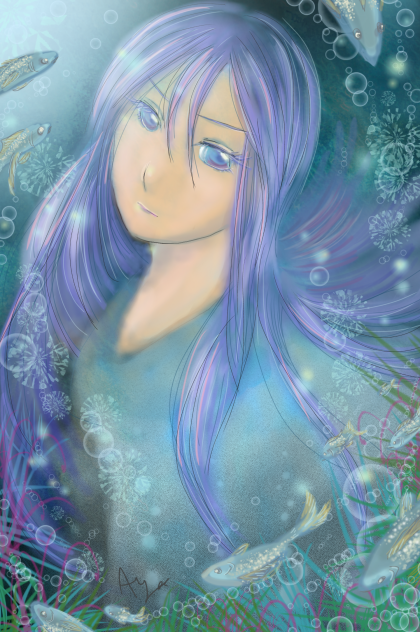 Neo cerulean blue - ibisPaint