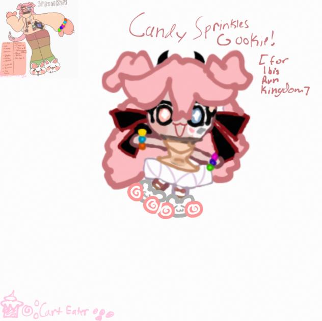 𝐂𝐚𝐧𝐝𝐲 𝐒𝐩𝐫𝐢𝐧𝐤𝐥𝐞𝐬 𝐂𝐨𝐨𝐤𝐢𝐞! - ibisPaint