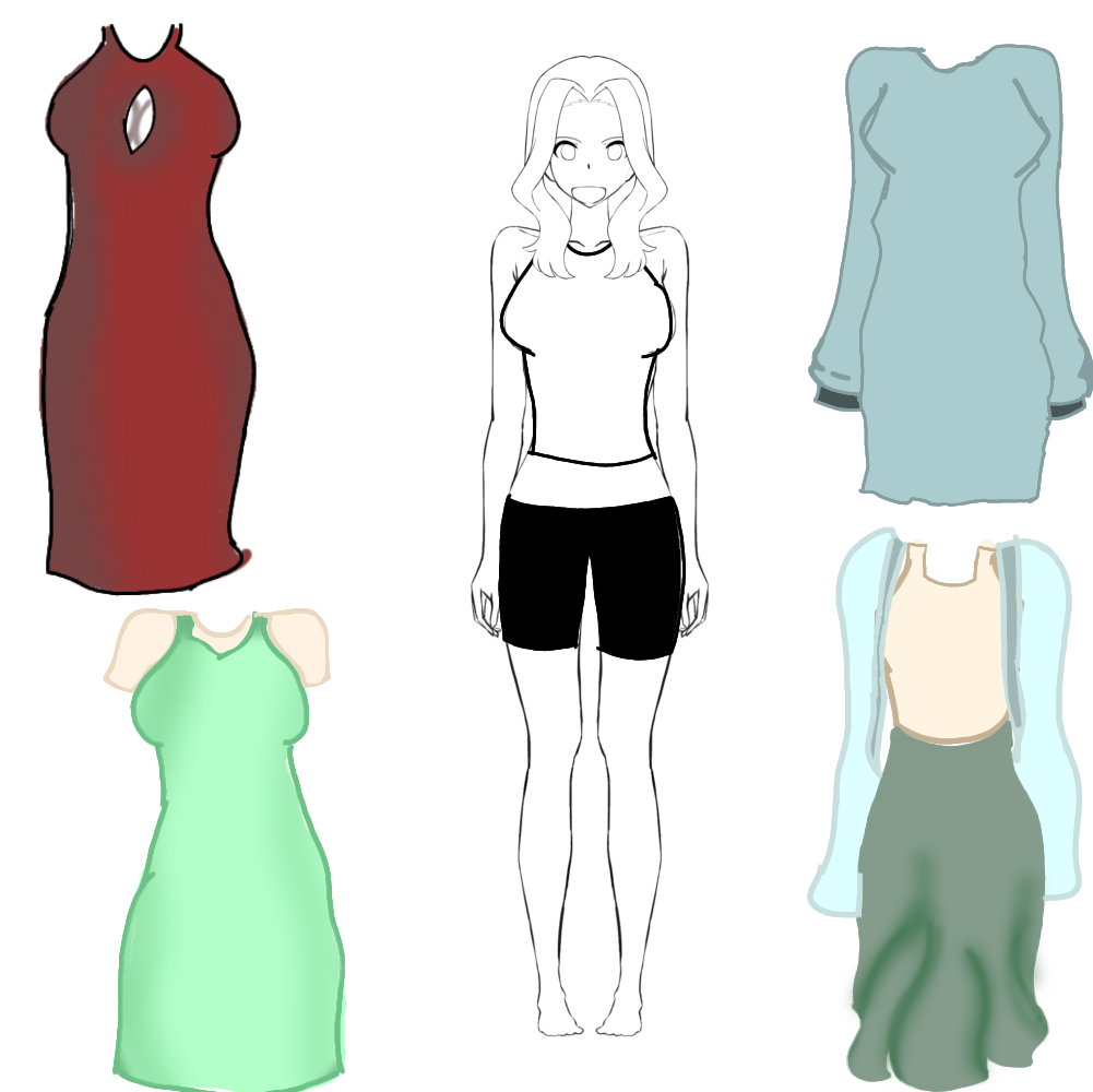 yes i used ibis template for body - ibisPaint