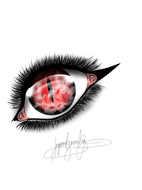 Speedpaint - Vampire Eye - ibisPaint