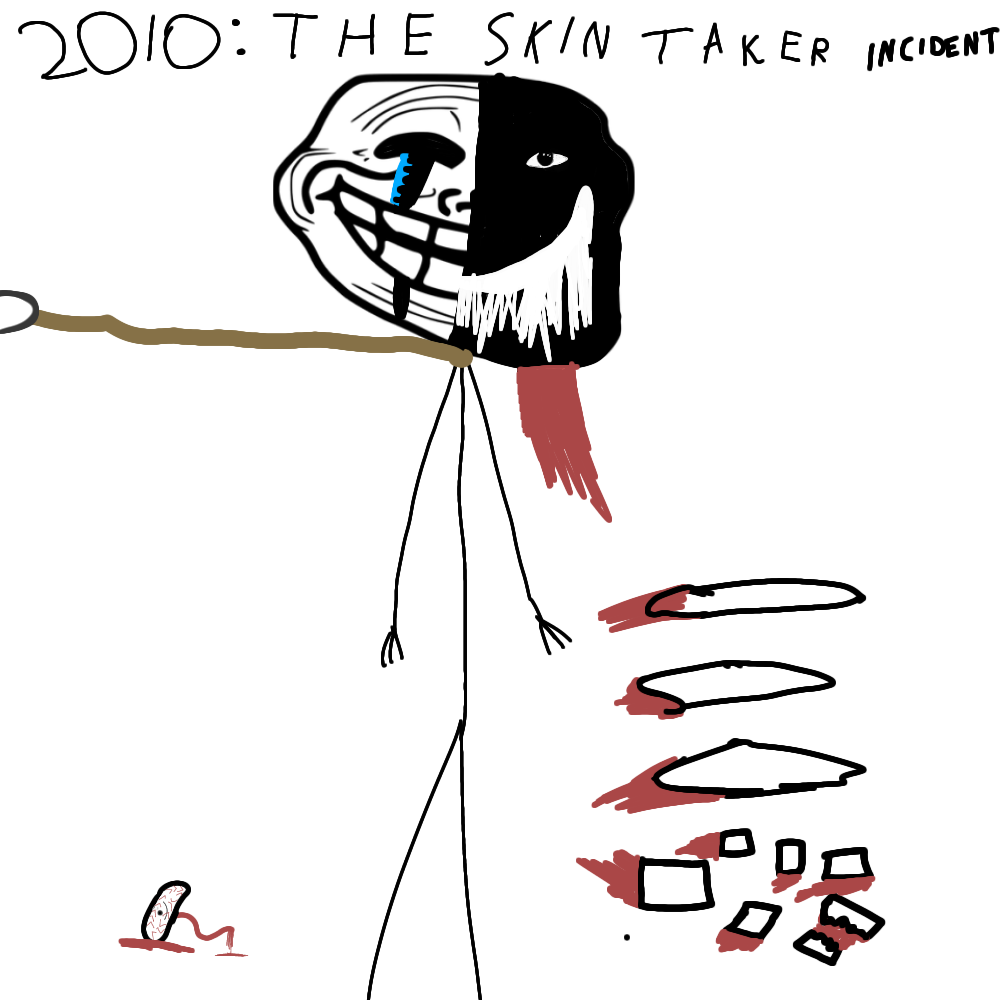 the skin taker incident - ibisPaint