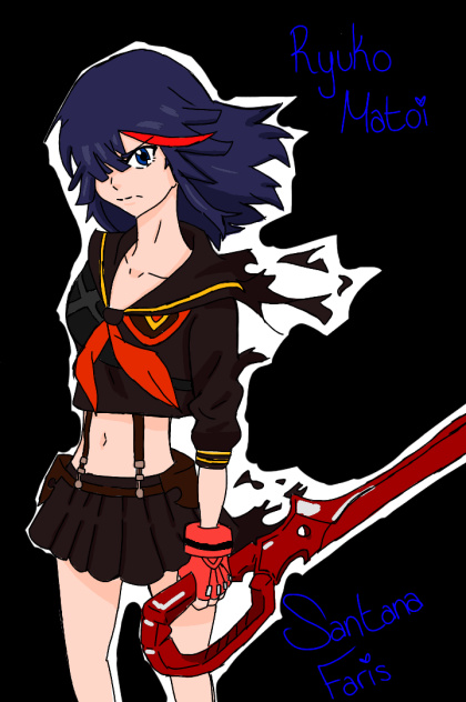 Ryuko Matoi - Kill la Kill - ibisPaint