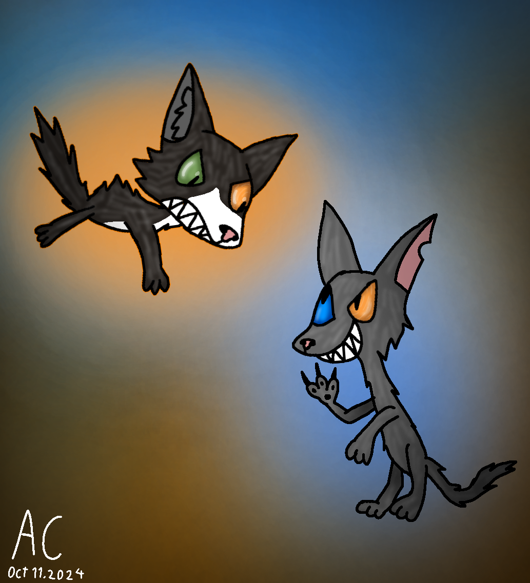 Sarah Soron VS Stray Sarah - ibisPaint