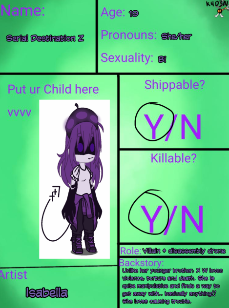 New oc again!! - ibisPaint