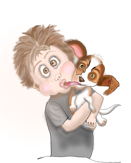 Eewww Dog GERMS - ibisPaint