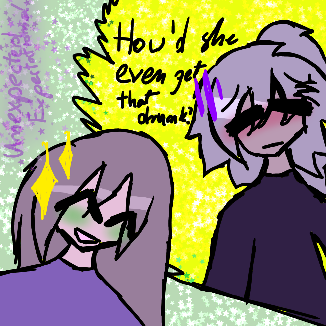 unexpected expectations fanart - ibisPaint