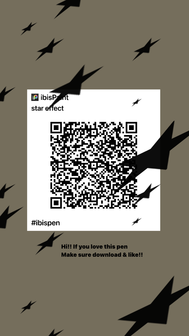 Star effect - ibisPaint