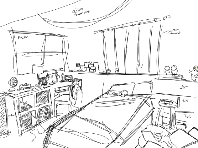 My room BASE - ibisPaint