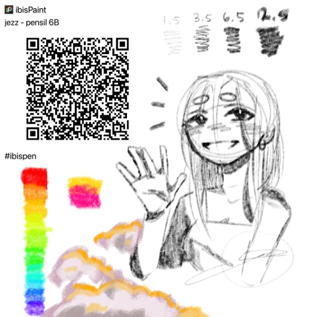 Pencil brush! (NOT MINE) - ibisPaint