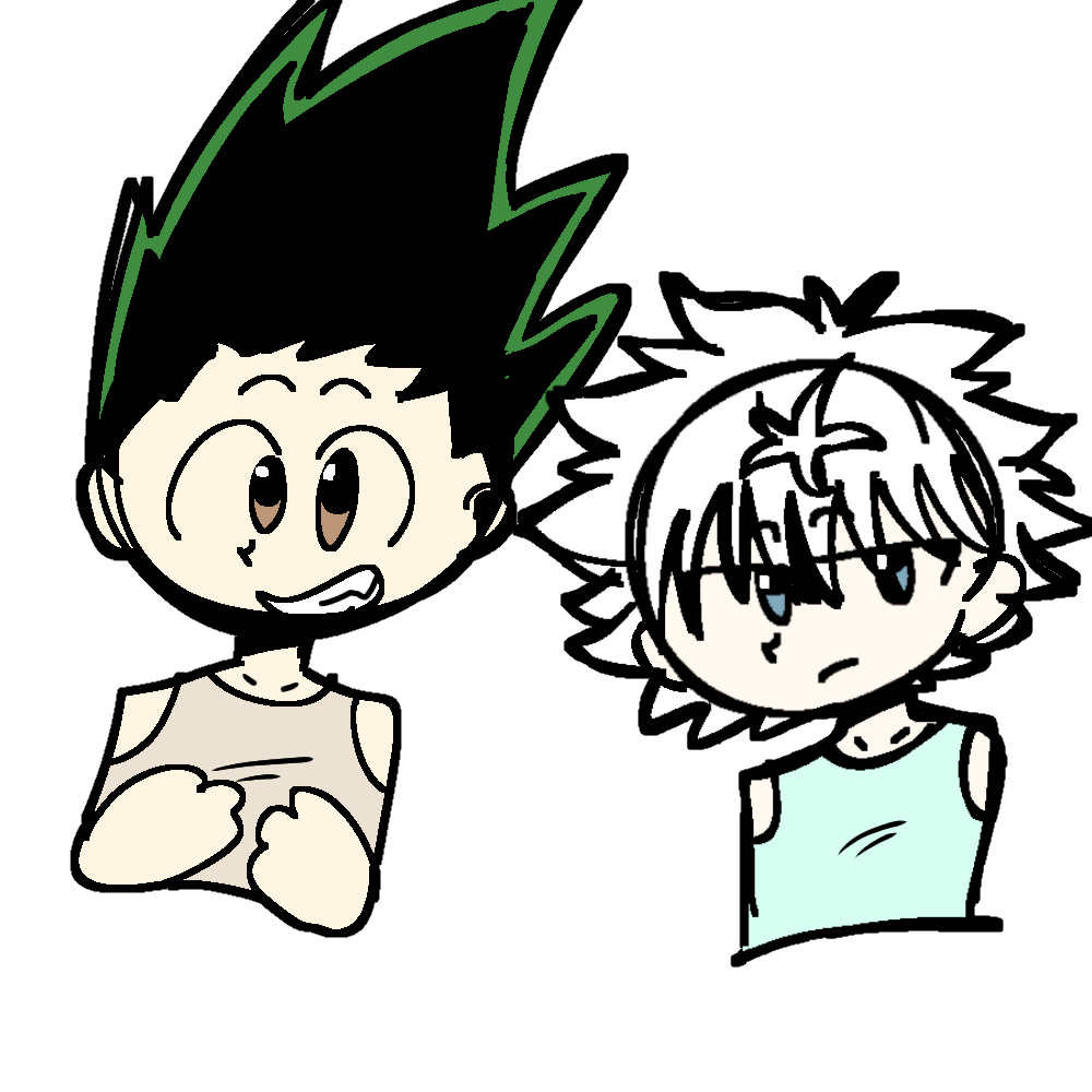 more Gon and killua - ibisPaint