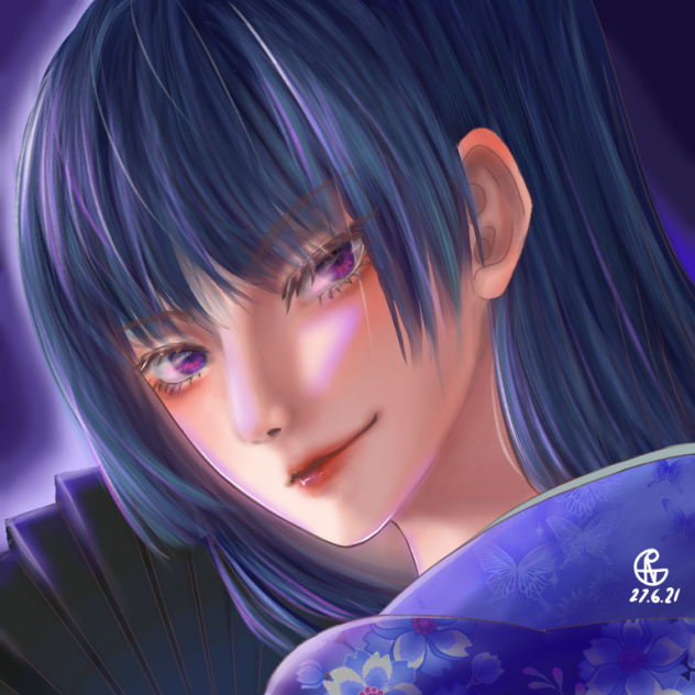 A mysterious flower - ibisPaint