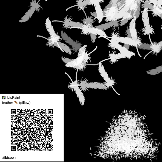 pillow feather brush 🪶 - ibisPaint