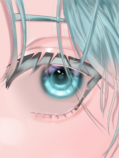 Eye ( completed) - ibisPaint
