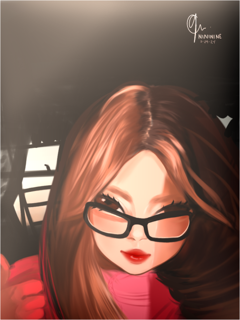 Self portrait - ibisPaint