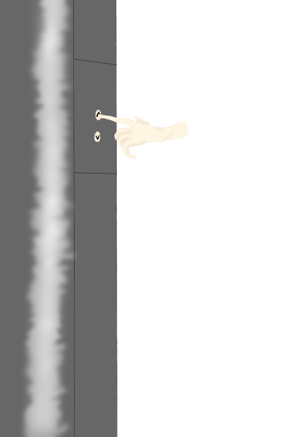Pushing the elevator button- hehe - ibisPaint