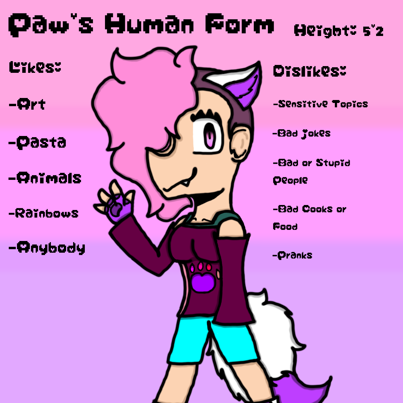 Character Reference - Paw - ibisPaint