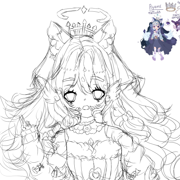 Ayami x fox hoodie - ibisPaint