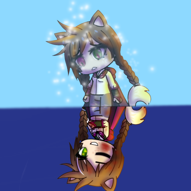 I tried editing gacha - oc lore - ibisPaint