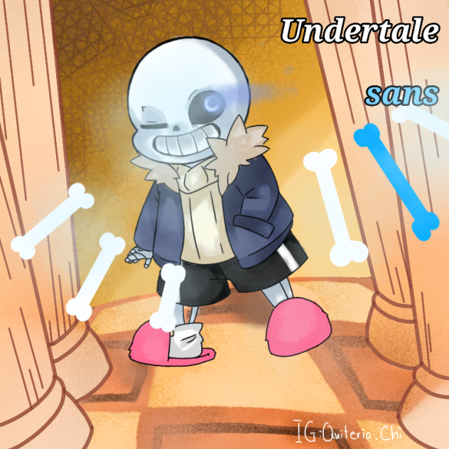 Undertale.sans - ibisPaint