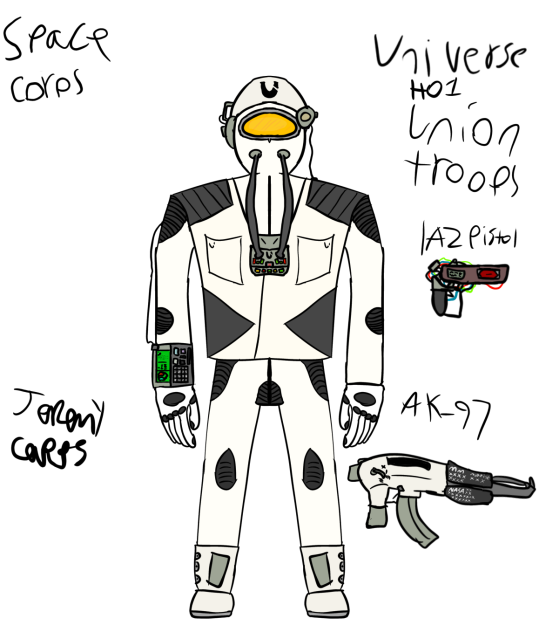 Universe H01 Union space corps - ibisPaint