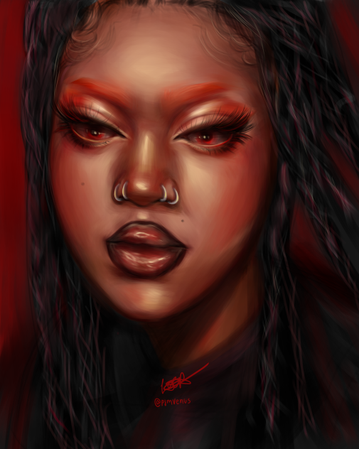 random pretty girlll - ibisPaint