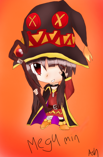 Konosuba- Megumin - ibisPaint