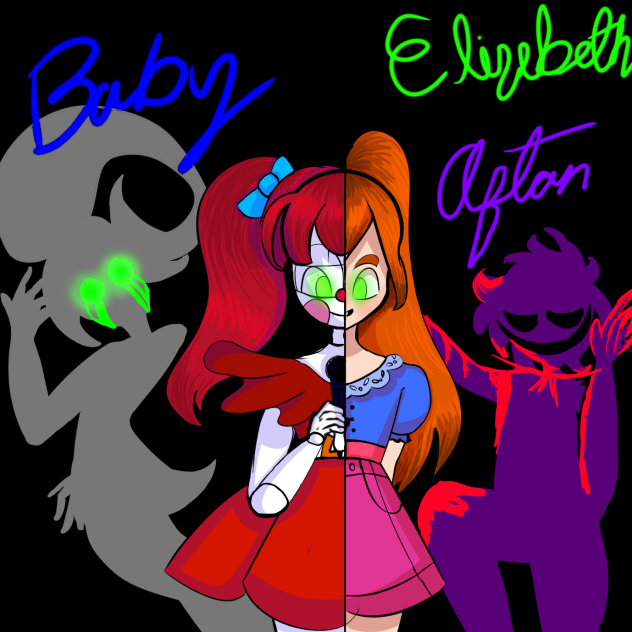 CB and Elizabeth CBとエリザベス - ibisPaint