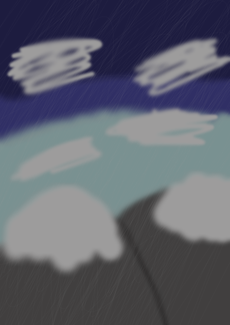 rainbow rain (just wait for the end) 😄 - ibisPaint