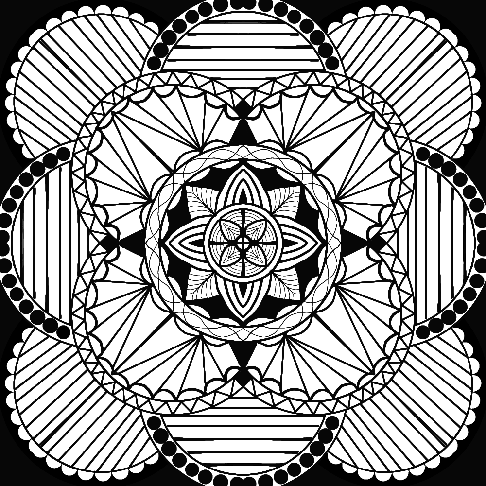 Mandala 9 - ibisPaint