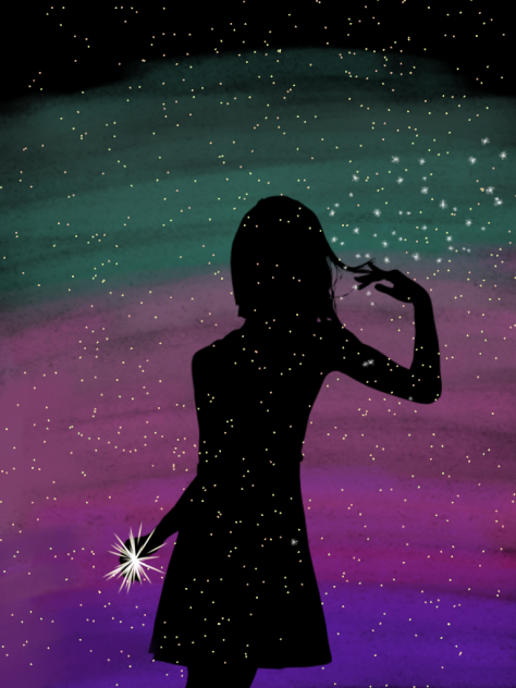 Girl Night - ibisPaint