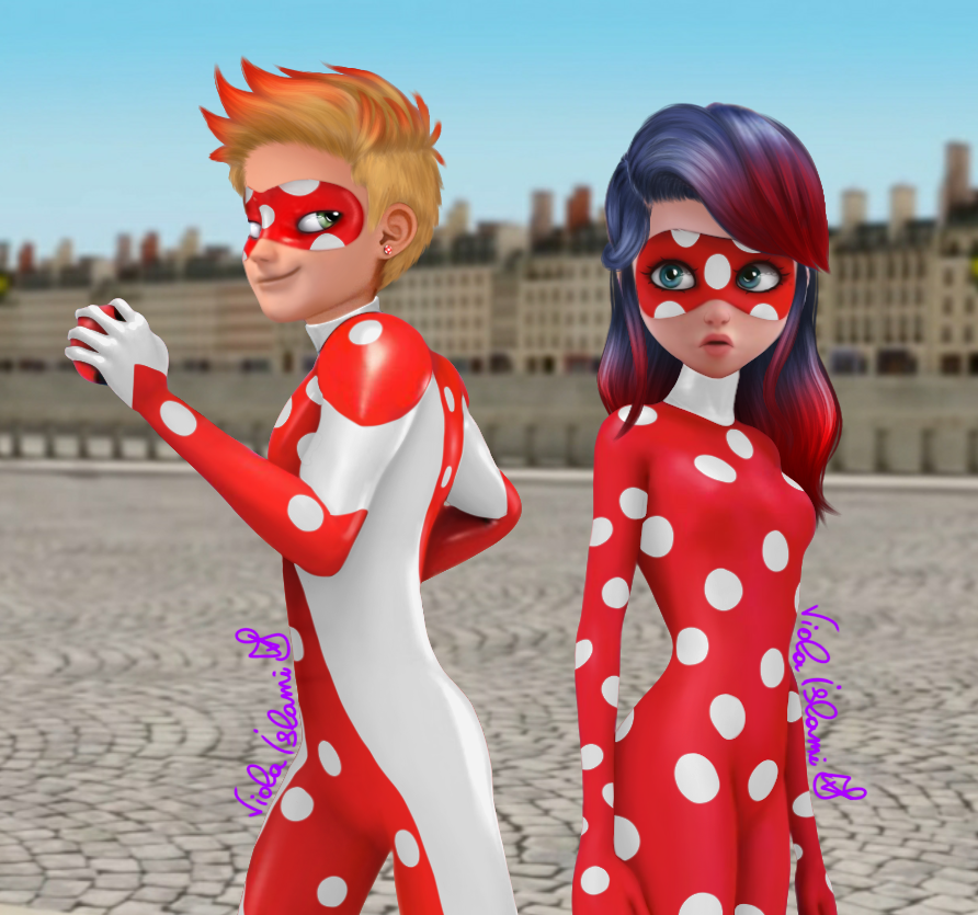 the ladybugs🐞🤍 - ibisPaint